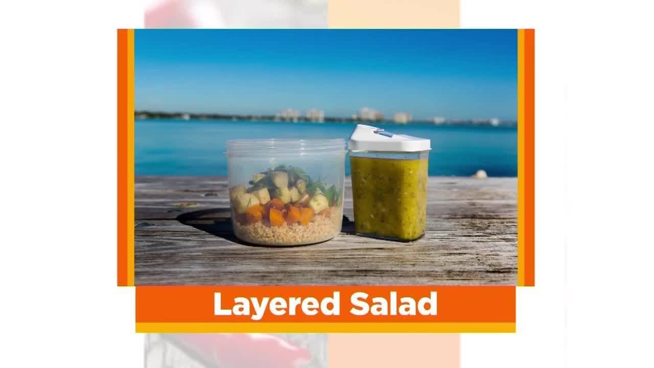 SoFlo Taste: May 27 Layered Salad - YouTube