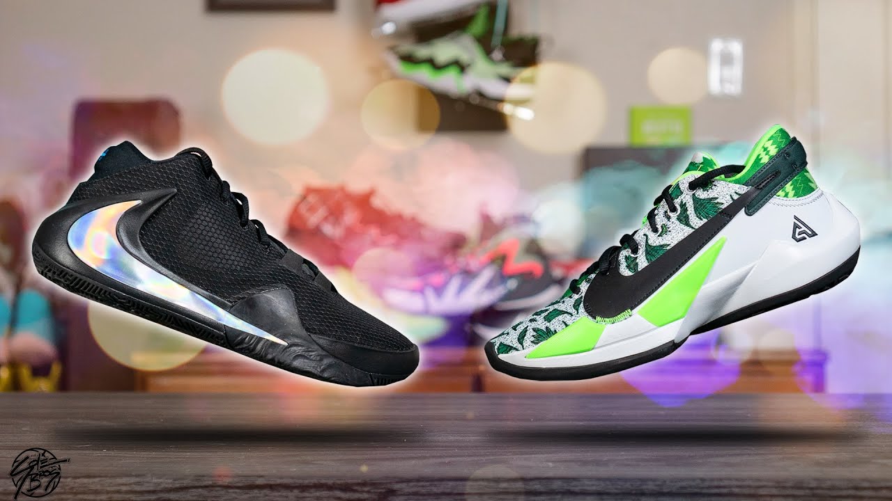 Nike Zoom Freak 1 & Nike Zoom Freak 2 Comparison! - YouTube
