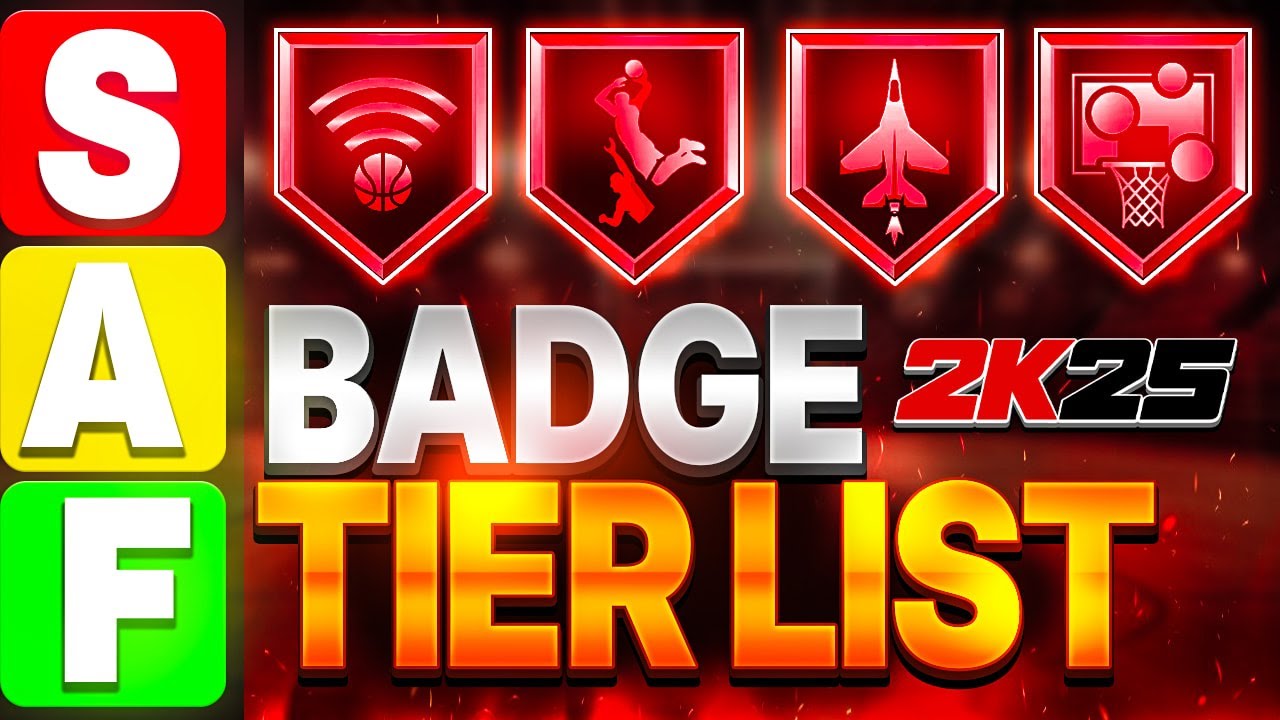 The Ultimate NBA 2K25 Badge Tier List! I Tested Every Badge In The Game ...