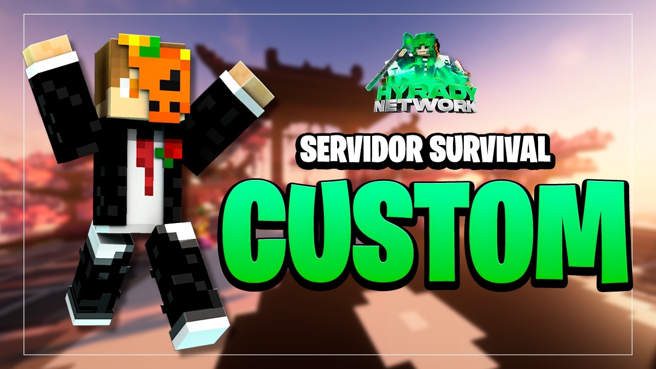 ¡Descubre el NUEVO Servidor Survival Custom de Minecraft! 😱🍃 ...