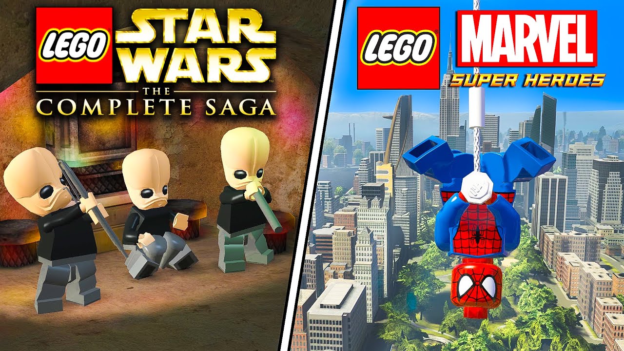 The BEST Part of Every LEGO Game Map! - YouTube