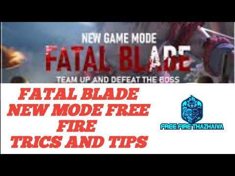 Fatal blade mode of free fire new mode tricks - YouTube