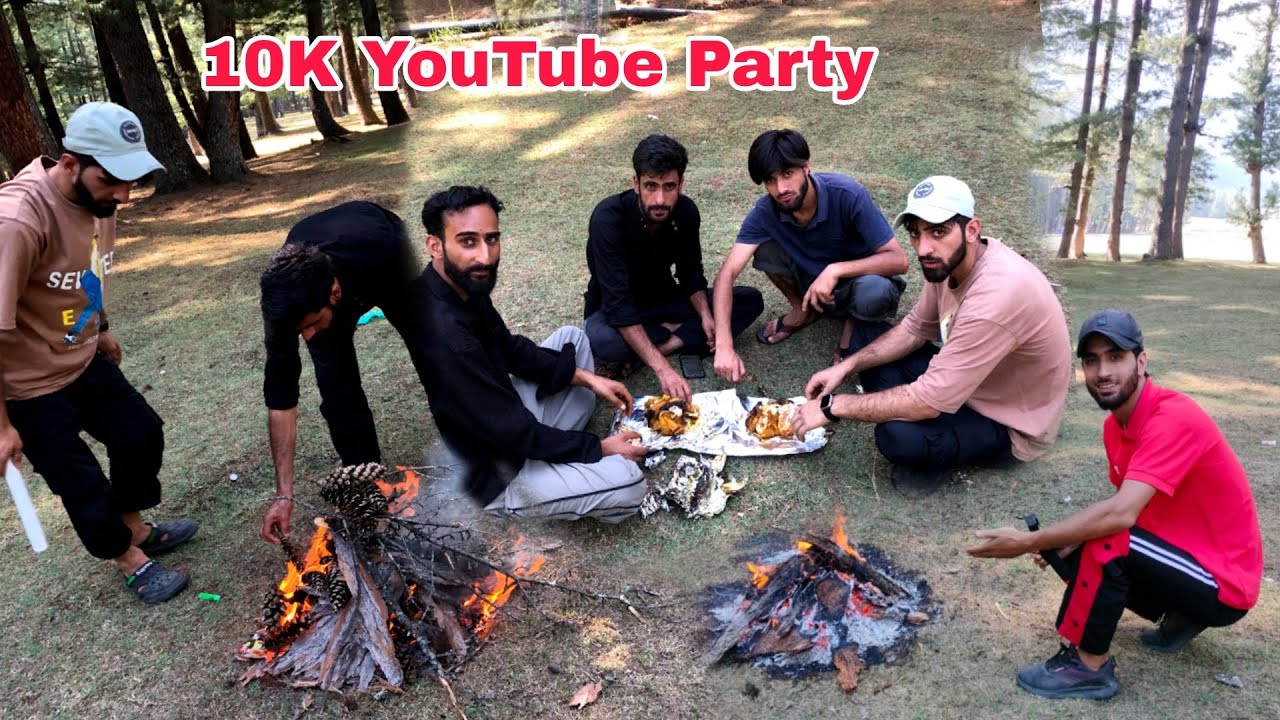10K Youtube Party With My Friends || Ehsan Vlogs - YouTube