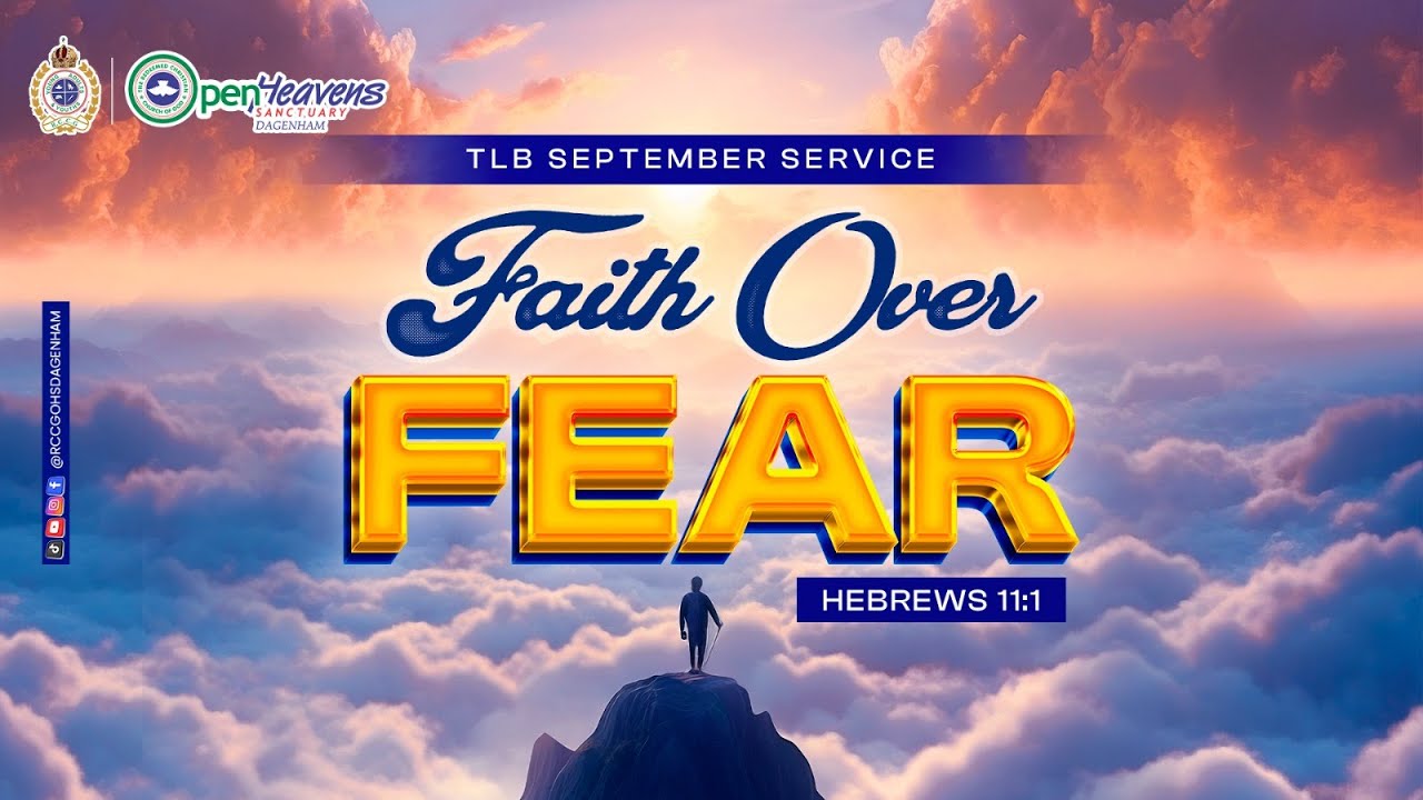 YAYA SUNDAY SERVICE | FAITH OVER FEAR | 21/09/25 | RCCG OPEN HEAVENS ...
