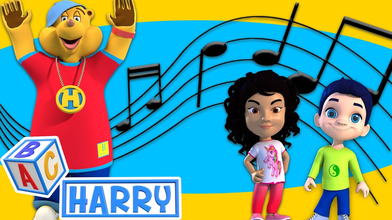 Singing & Learning | ABC Harry Nursery Rhymes & Kids Songs - YouTube