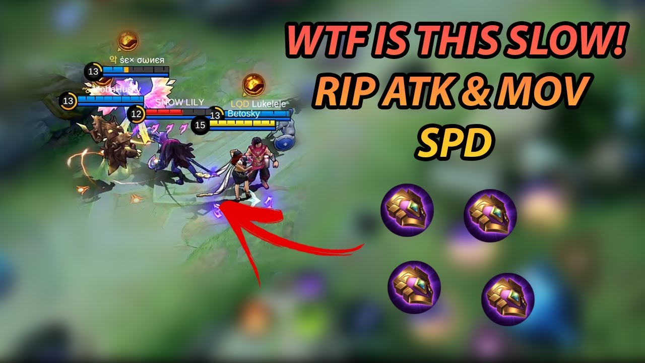Moonton Must Fix This ASAP! Ultra Slow Attack Speed Build | MLBB - YouTube