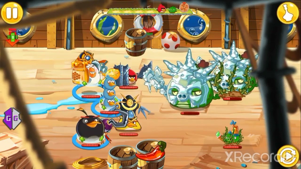 Angry Birds Epic: Overpowered Archmage Duo - YouTube