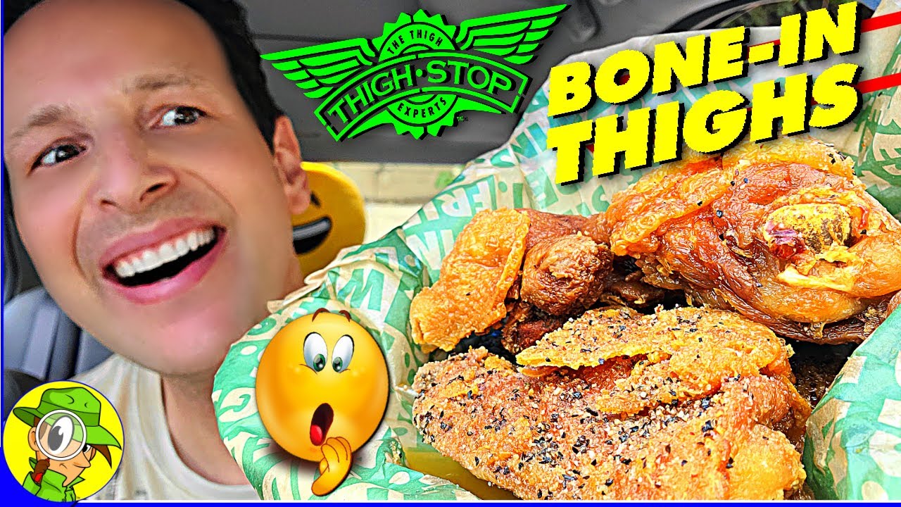 Thighstop® BONE-IN THIGHS Review 🦴🐔 Wingstop® NO MORE?! 🛩️🤔 Peep THIS ...