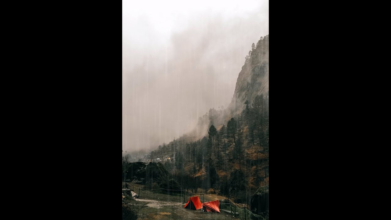 💤 Fall Asleep Fast In 3 Minutes With Torrential Rain In Nature ...