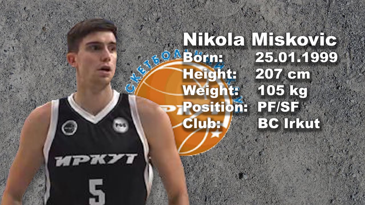 Nikola Miskovic BC Irkut Highlights - YouTube