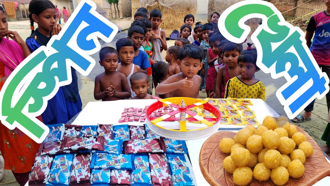 Spin and Win Challenge with Laddu, Chutney, Chocolate & Mama Wafer ...