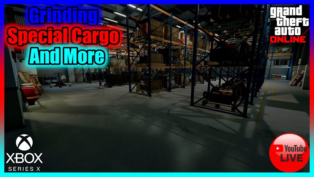 GTA Online Grinding Special Cargo & More (Xbox Series X) - YouTube