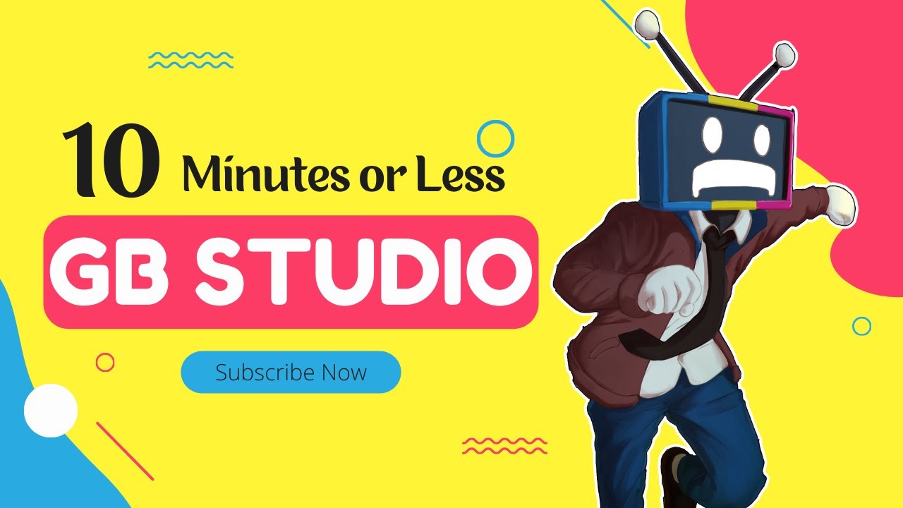 GB Studio Halloween Game in 10 Minutes or Less - YouTube
