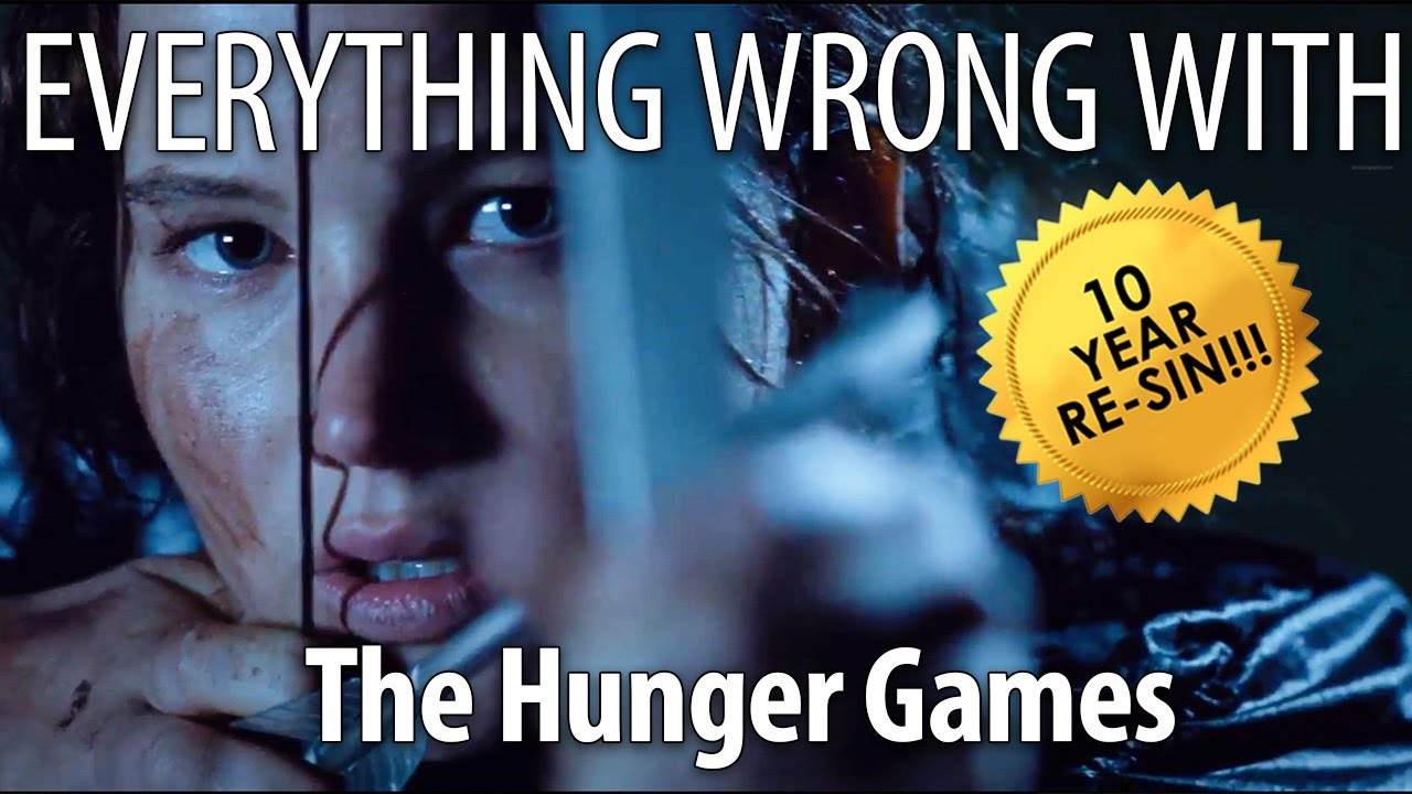 Everything Wrong With The Hunger Games - 10th Anniversary Re-Sin - YouTube