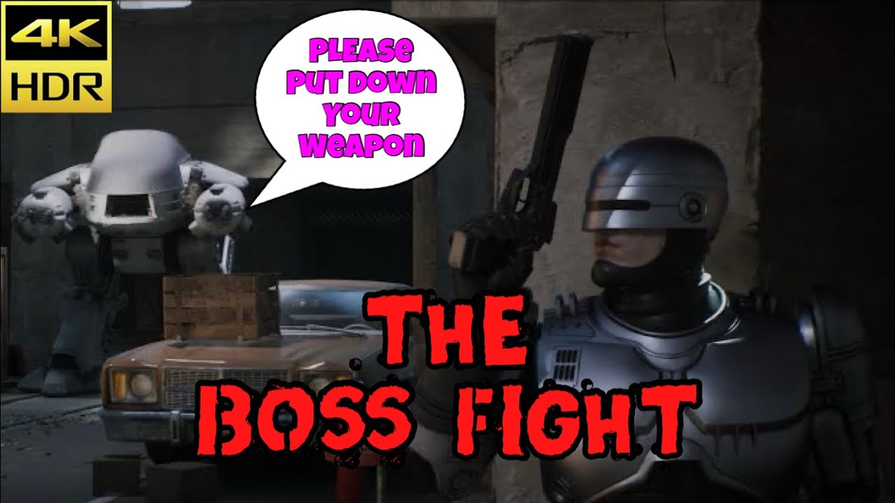 How to Win the ED-209 Boss Fight the EASY Way! - YouTube