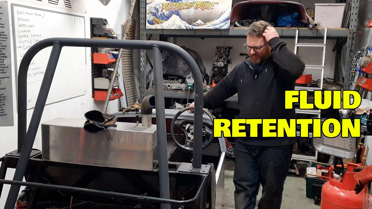 Tanks and Brakes Completed - Episode 74 of Locost 7 Kit Car FULL BUILD ...