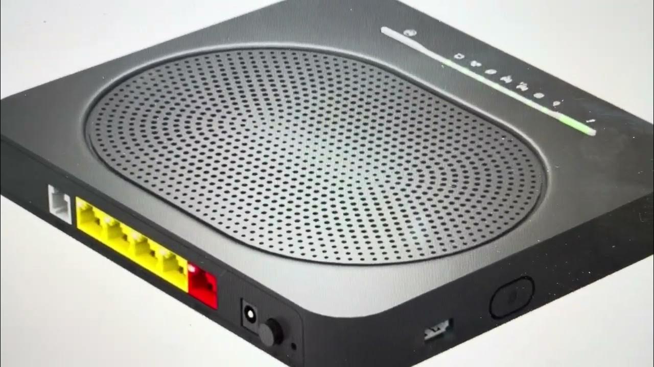 Hard Reset Technicolor DWA0120 Router - YouTube