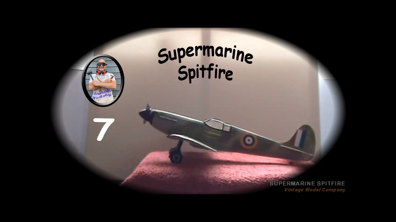 Balsa Spitfire Build (Part7) Fuselage Tissue Covering - YouTube