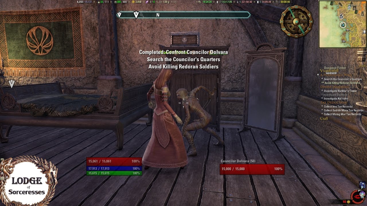 ESO Series // Morrowind Side Quests // Balmora - A Purposeful Writ ...