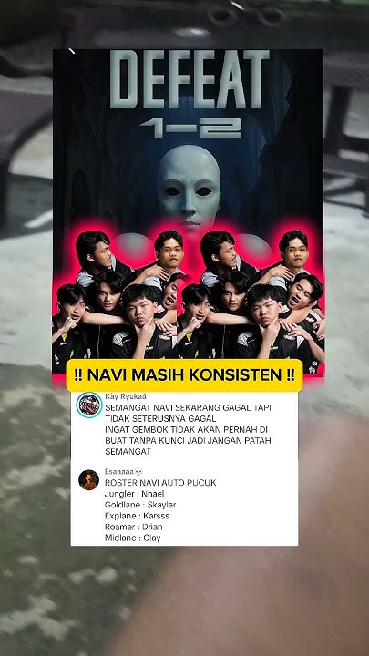 MASIH ADA HARAPAN BUAT TEAM NAVI PLAYOFF MUSIM DEPAN #mlbb #mpl #mobilelegends - YouTube