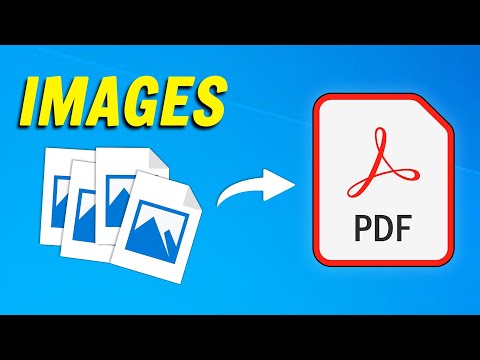 How to Make a PDF File from Images in Laptop (Simple Way)