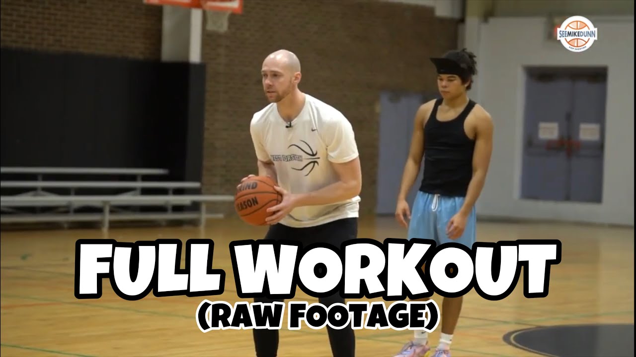 Full Basketball Shooting Workout Mike Dunn x Zach Curran - YouTube