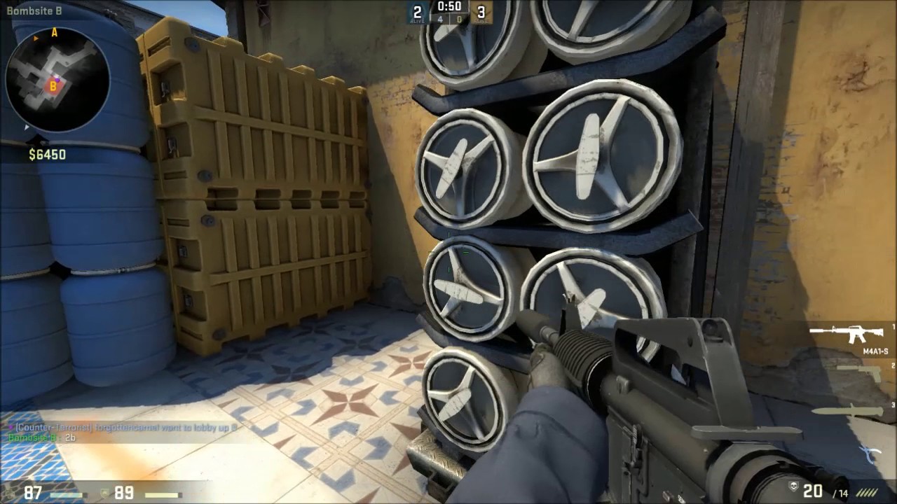 unedited CSGO gameplay #8 nearly lost - YouTube