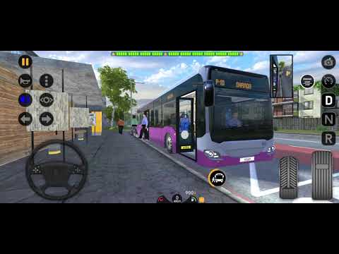 Driving Bus In DUBAI METRO CITY | Bus Simulator 2024 - YouTube