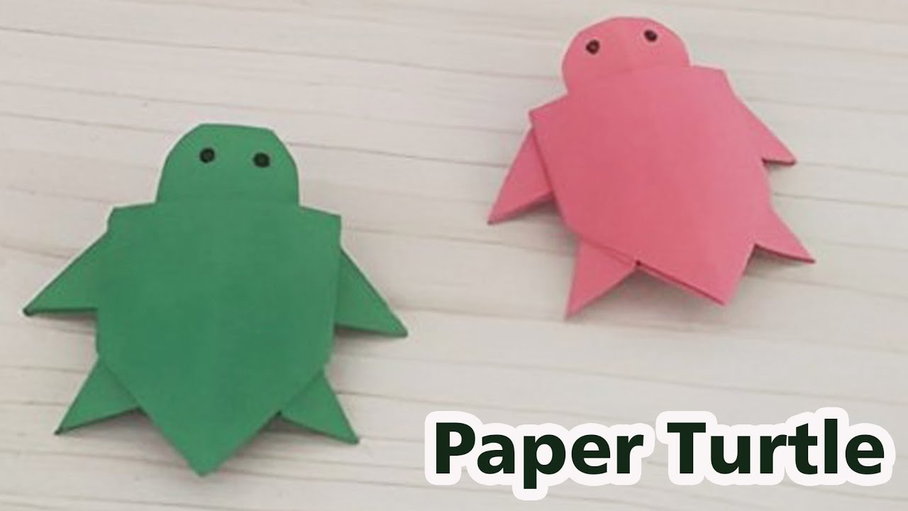 Easy Turtle Origami | How to Make Turtle Origami | DIY ORIGAMI - YouTube
