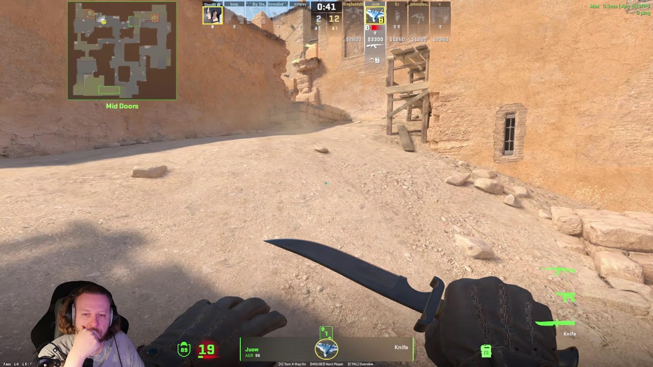 Trolling CS2 in low level elo premiere. - YouTube