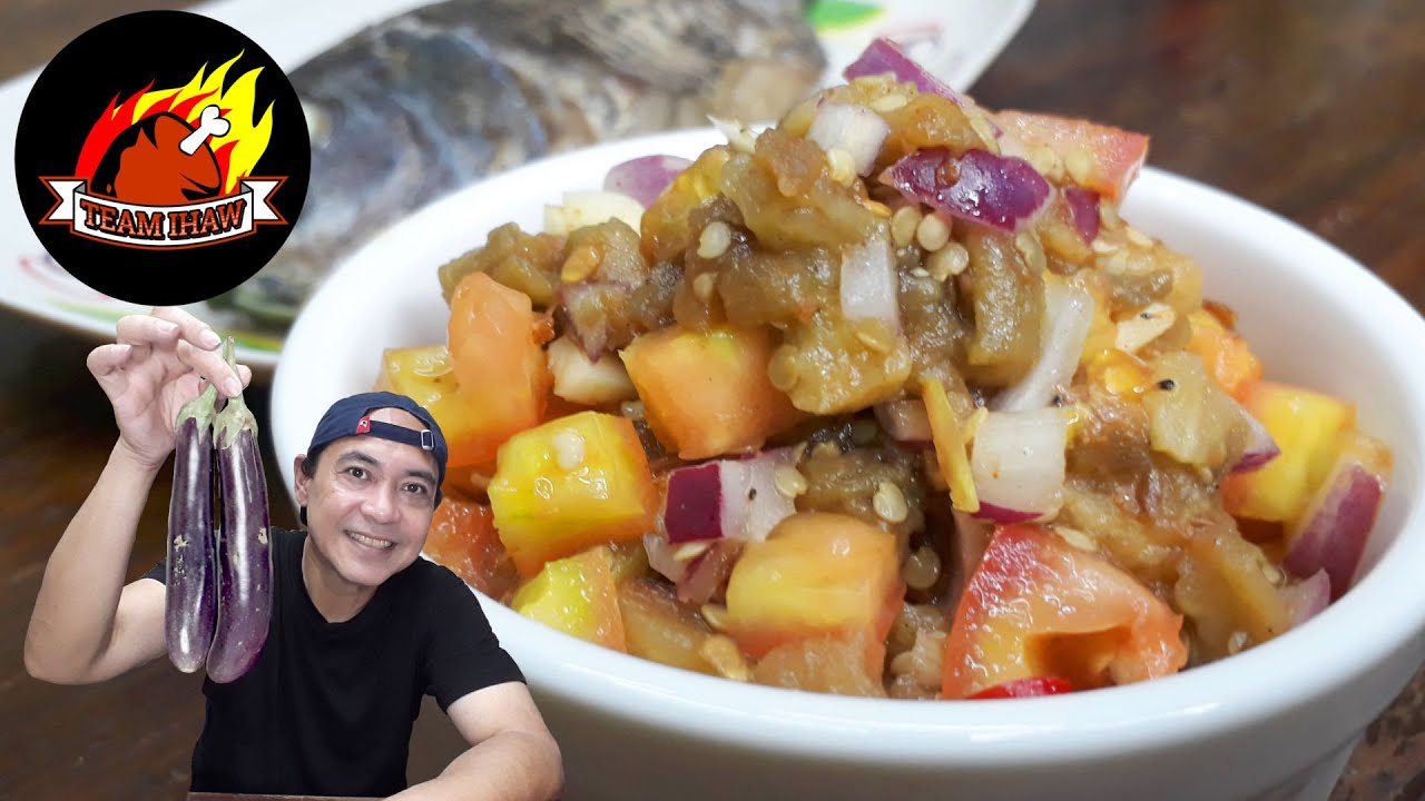 #58: Ensaladang Talong With Grilled Tilapia - YouTube