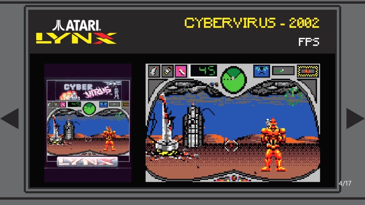 Cyber Virus | Atari Lynx Collection 1 | Game 4 of 17 | Evercade ...