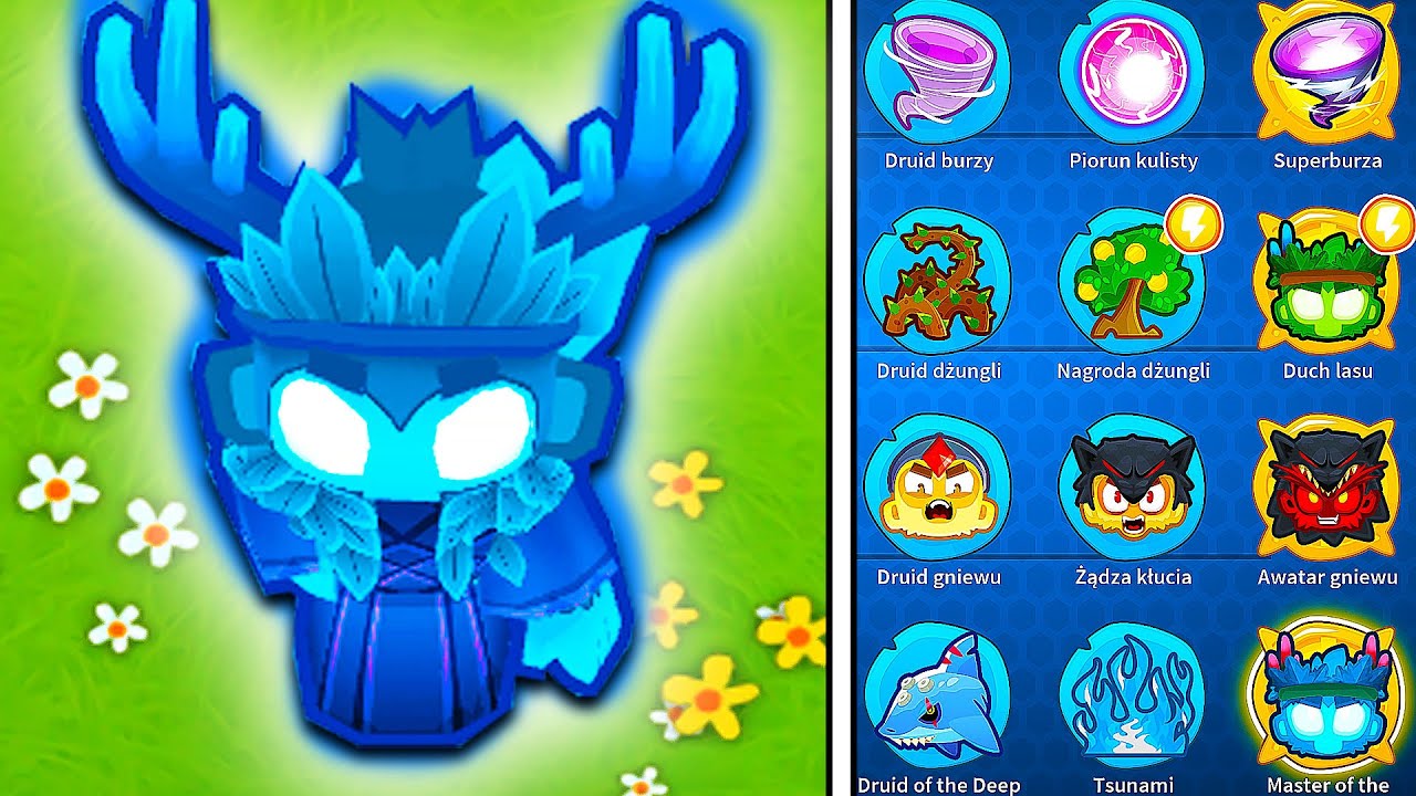 TEST NOWEGO DRZEWKA DRUIDA w BLOONS TD 6 (NOWY 5 TIER) - YouTube