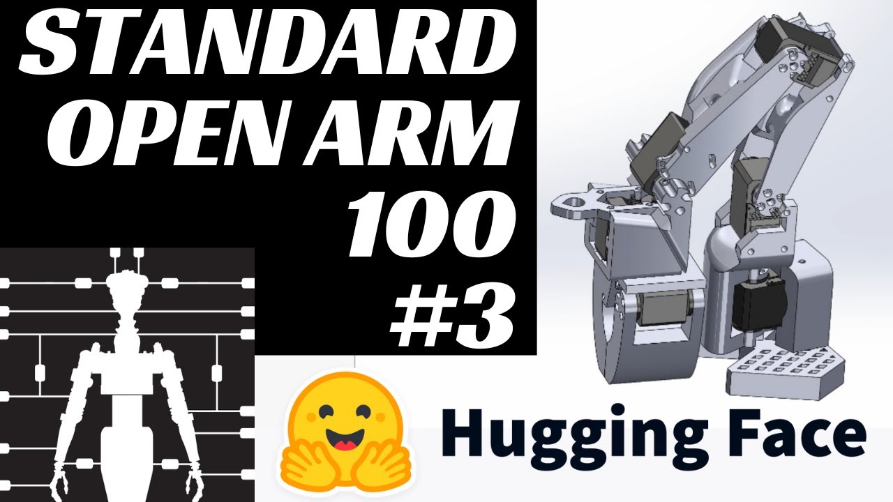 Standard Open ARM 100 5DOF #3 - Low cost DIY 3dprinted robot arm for Le ...