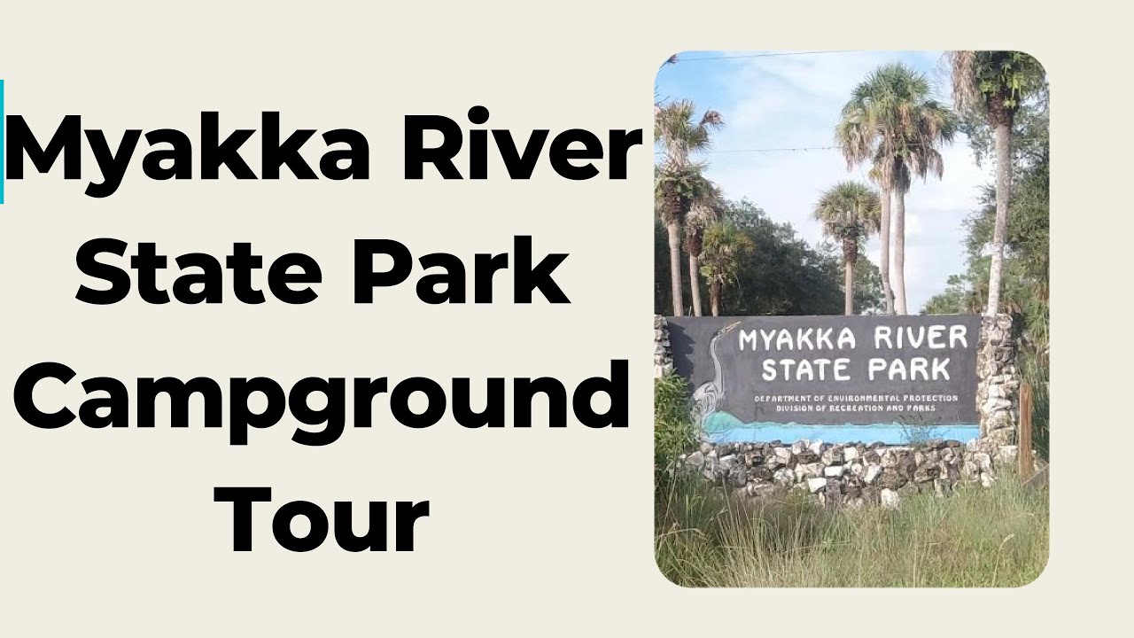 Myakka River State Park Florida Full Walk Thru Campground Tour of ALL ...