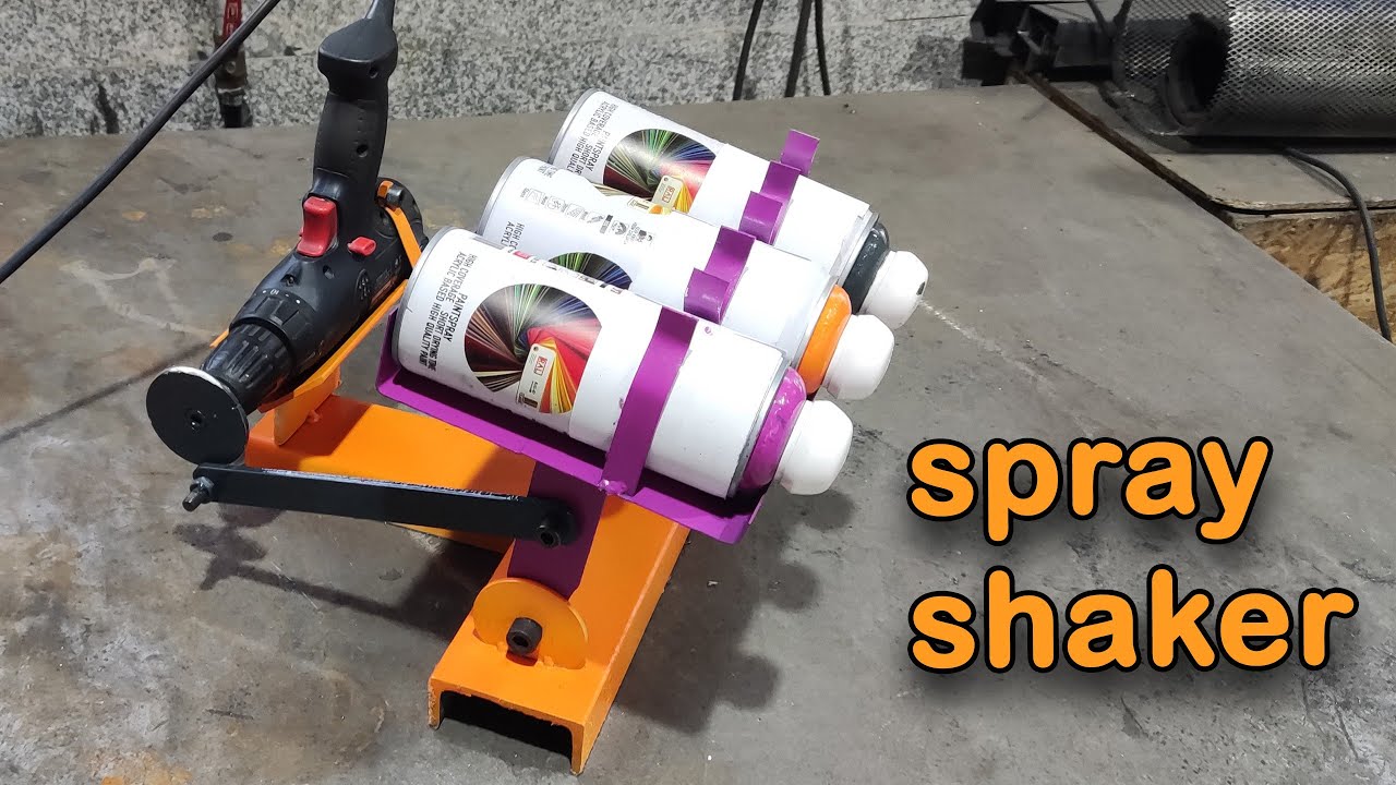 making spray shaker machine - YouTube