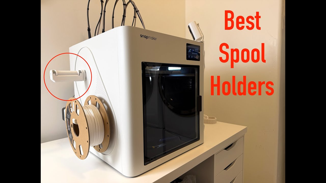 The BEST 2 Filament Holders For Snapmaker U1 In Under 3 Minuets - YouTube