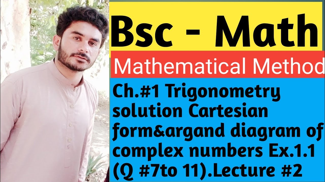 Bsc method chapter 1 trigonometry (Cartesian form and argand diagram of ...