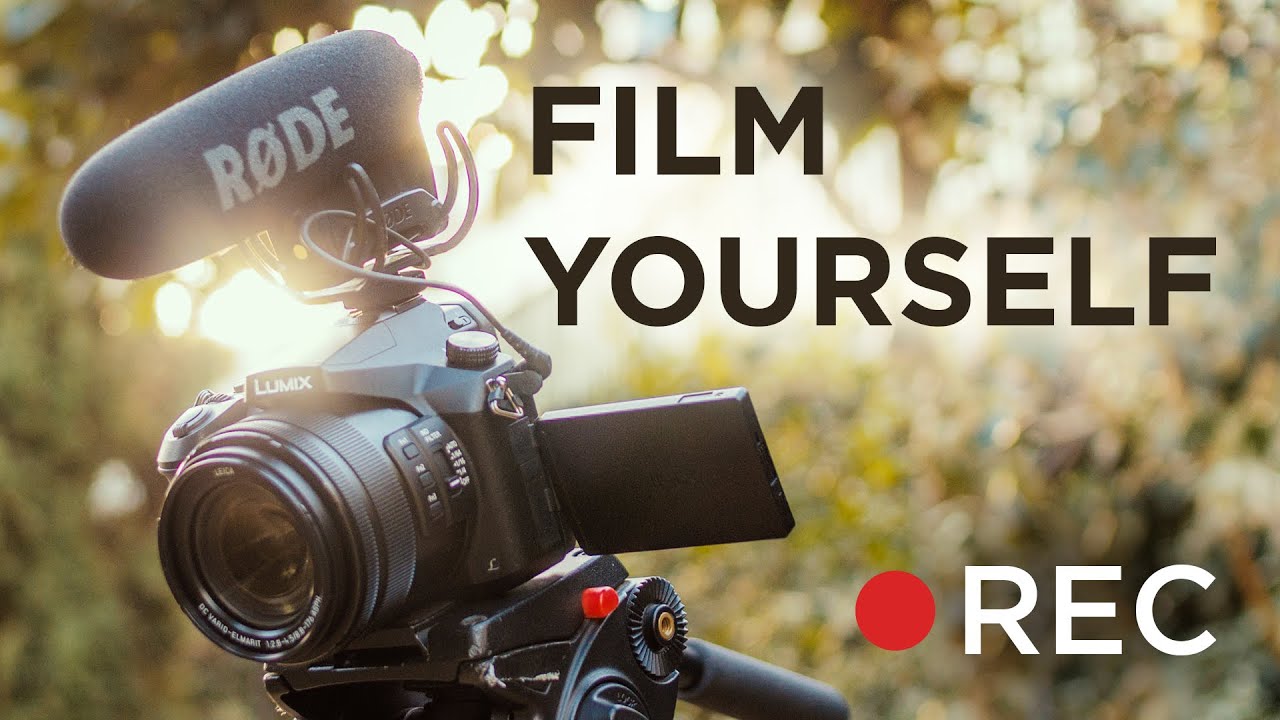 How to film yourself professionally – video making tutorial - YouTube