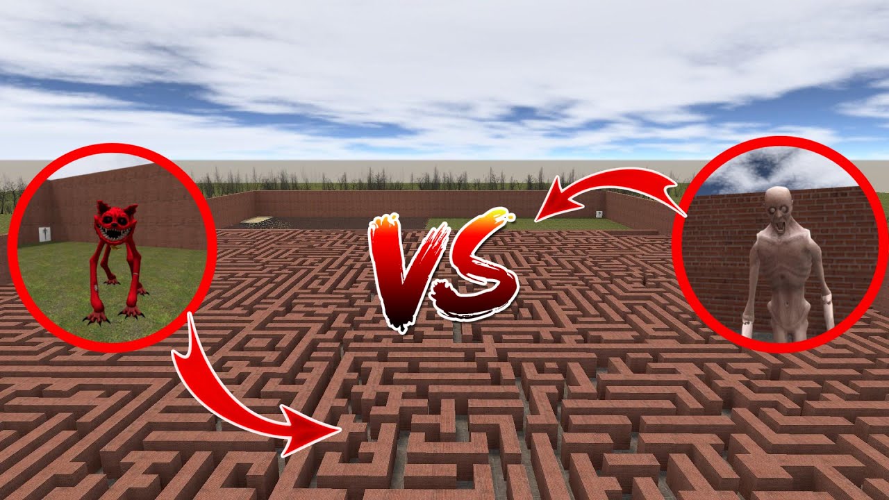 Epic Battle: SCP 096 vs Evil Catnap In Garry’s Mod! - YouTube