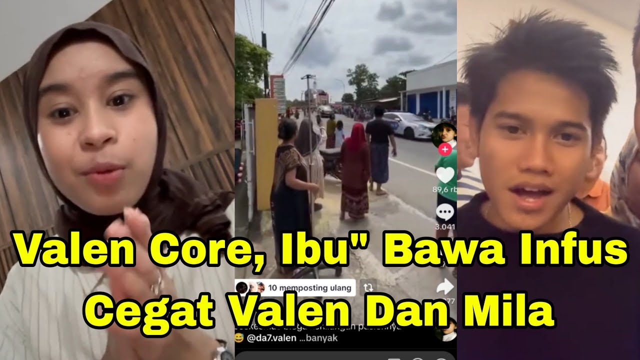 VALEN CORE, IBU" BAWA INFUS CEGAT VALEN DAN MILA DI MADURA - YouTube