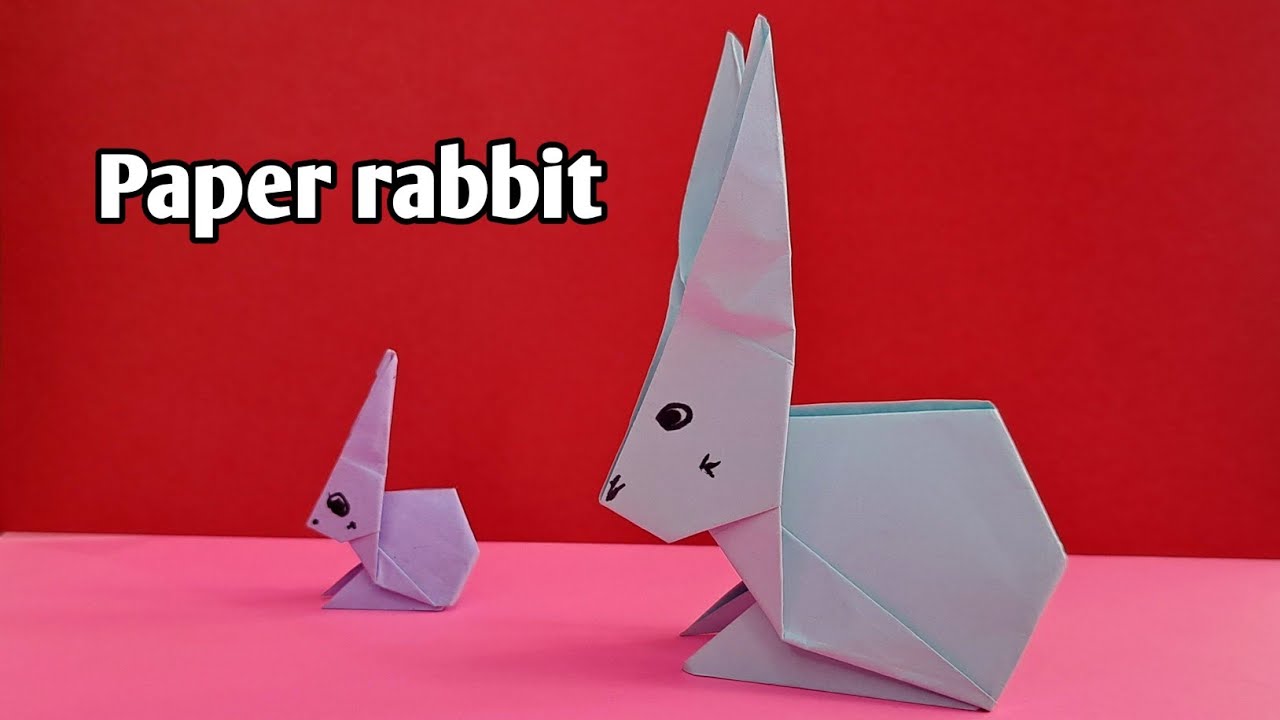 Easy origami rabbit | How to make rabbit step by step - YouTube