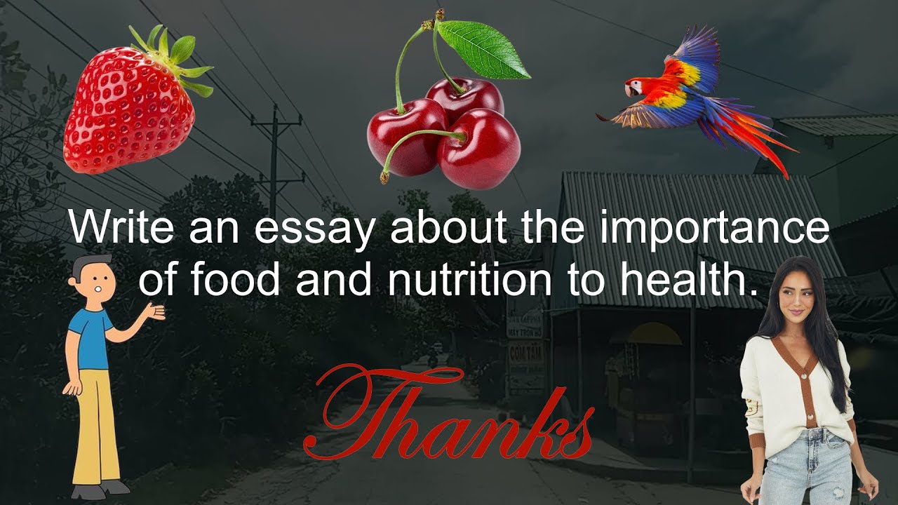 The importance of food and nutrition to health | Learn American English ...