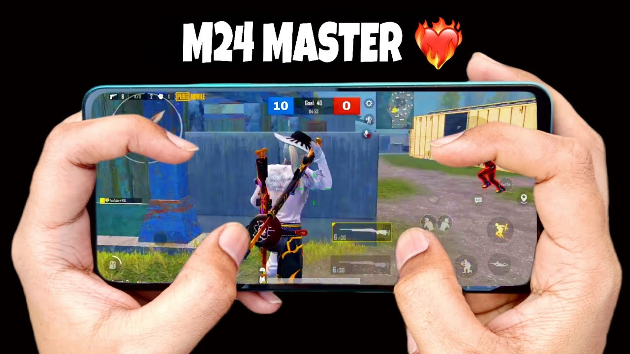 M24 MASTER in TDM🔥 4 FINGER + GYRO😍 PUBG MOBILE - YouTube
