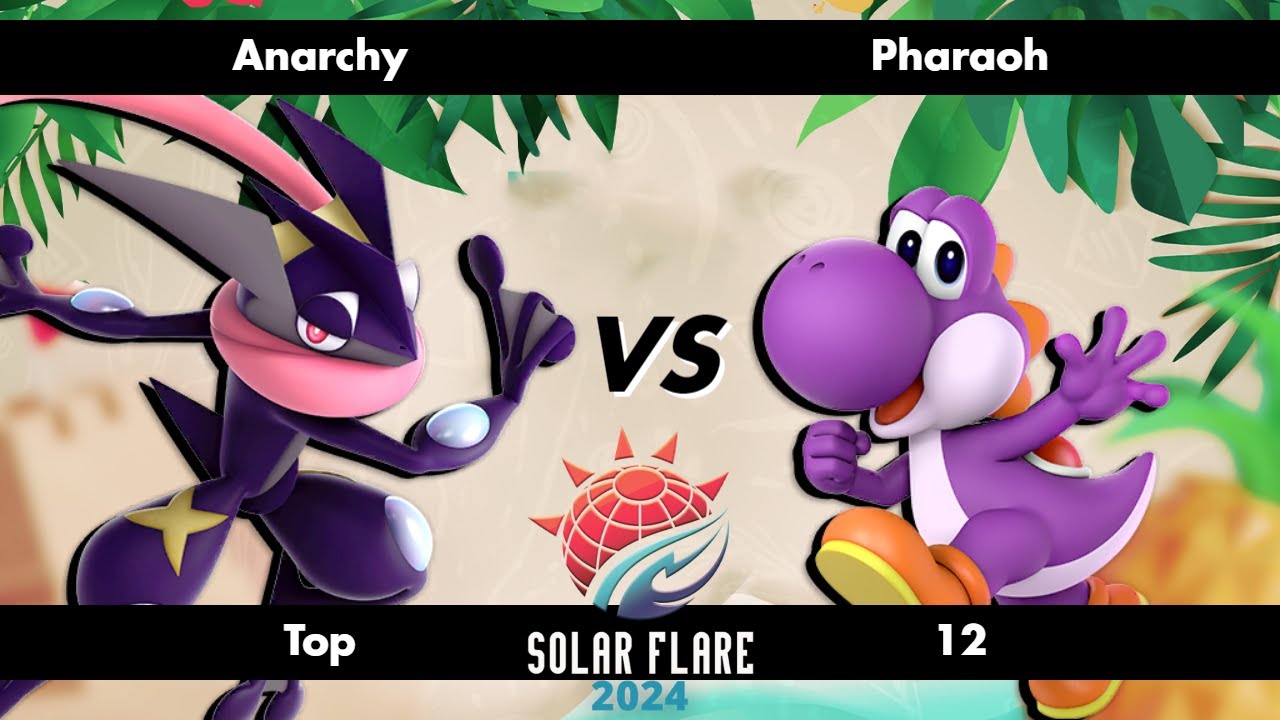 Solar Flare 2024 - Anarchy (Greninja) vs Pharaoh (Yoshi) - Ultimate ...