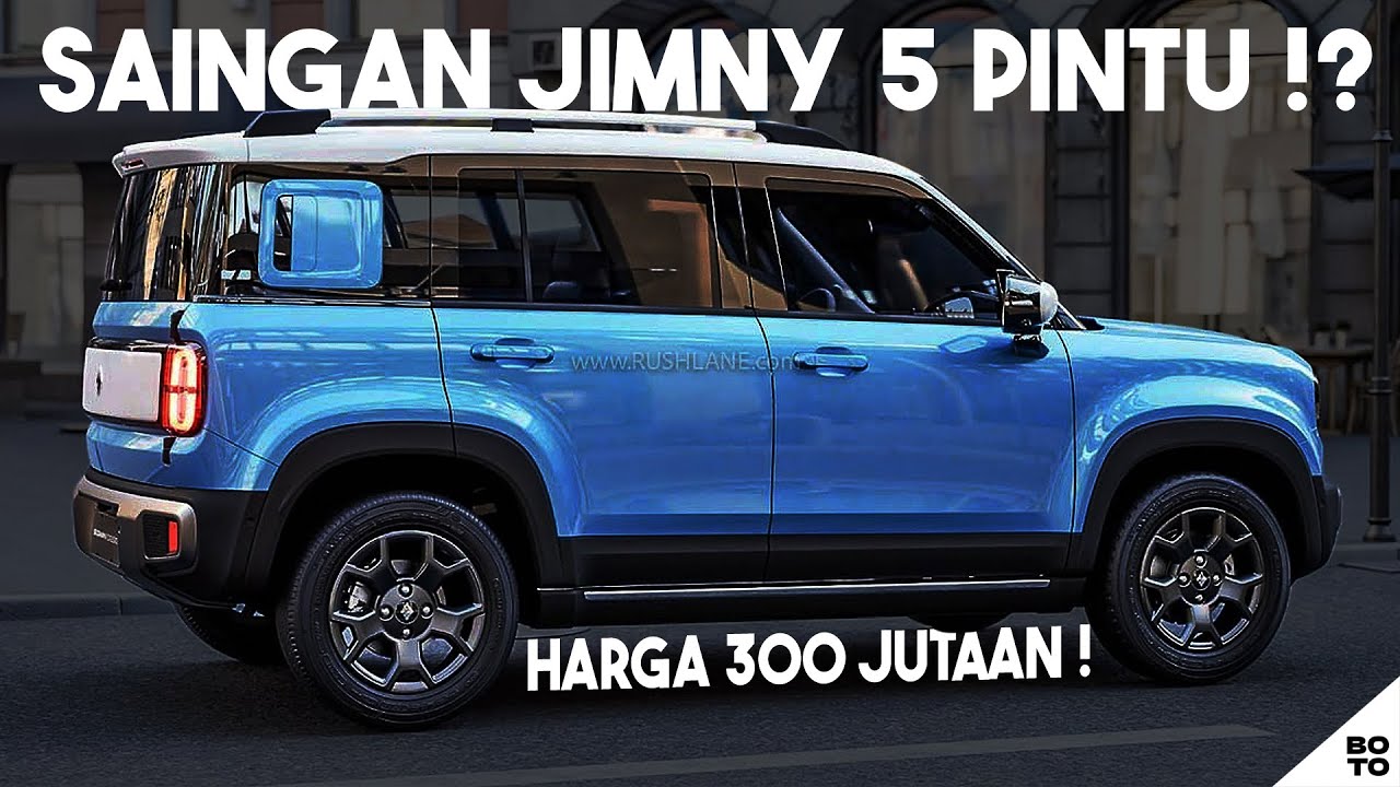 WULING Rilis Saingan JIMNY 5 Pintu, Model Mirip LAND CRUISER dengan ...