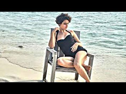 Dangal Girl Fatima Sana Shaikh Looks Stunning In A Black Monokini | Bollywood Buzz