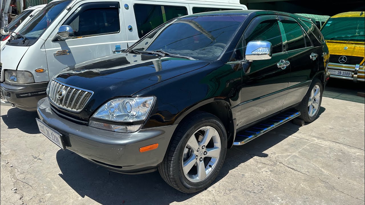 $8,500 Lexus 99 RX300 ប៉ុង1ម្ចាស់ដេីមលេងហេីយម៉ាសិតបាតខ្ចីម៉ាសុីនអេម ...