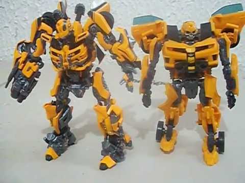 Transformers Bumblebee Sci-fi Revoltech 038 (Revisión en español) - YouTube