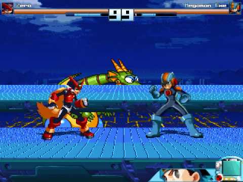 Zero VS Megaman.EXE - YouTube
